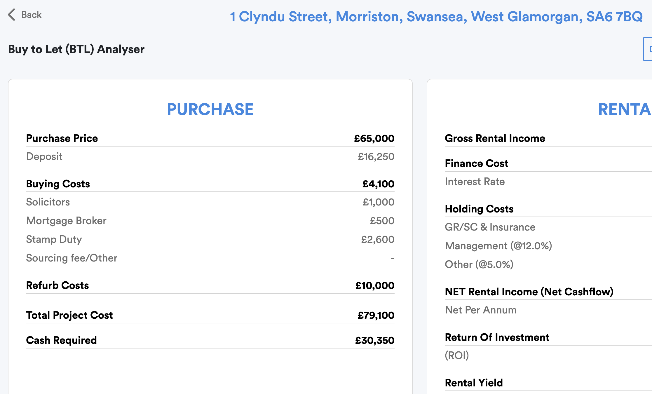 Ultimate Property Dashboard