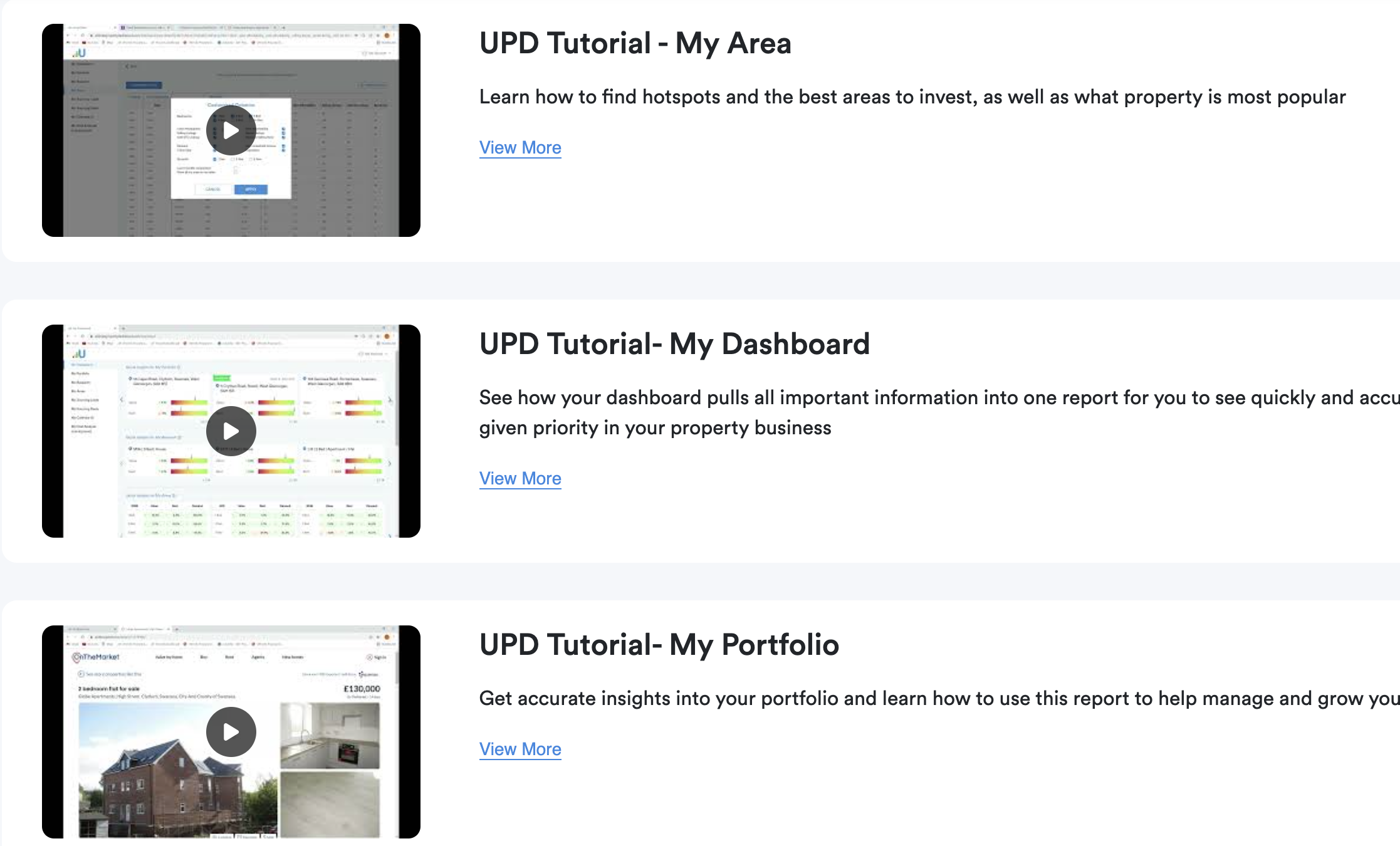 Ultimate Property Dashboard